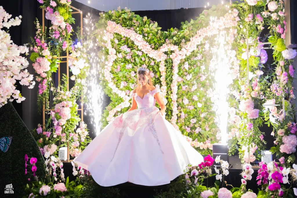 #1 Quinceanera party in Miami, Florida | flower design